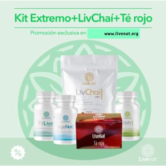 Kit extremo + LivChai café + Te rojo - Livenat